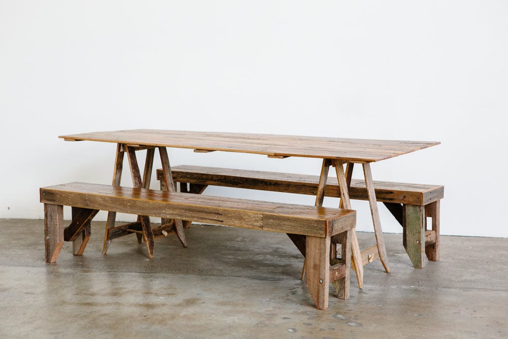 TRADITIONAL Trestle Table | TABLE HIRE SYDNEY REGION - TIMBERMILL