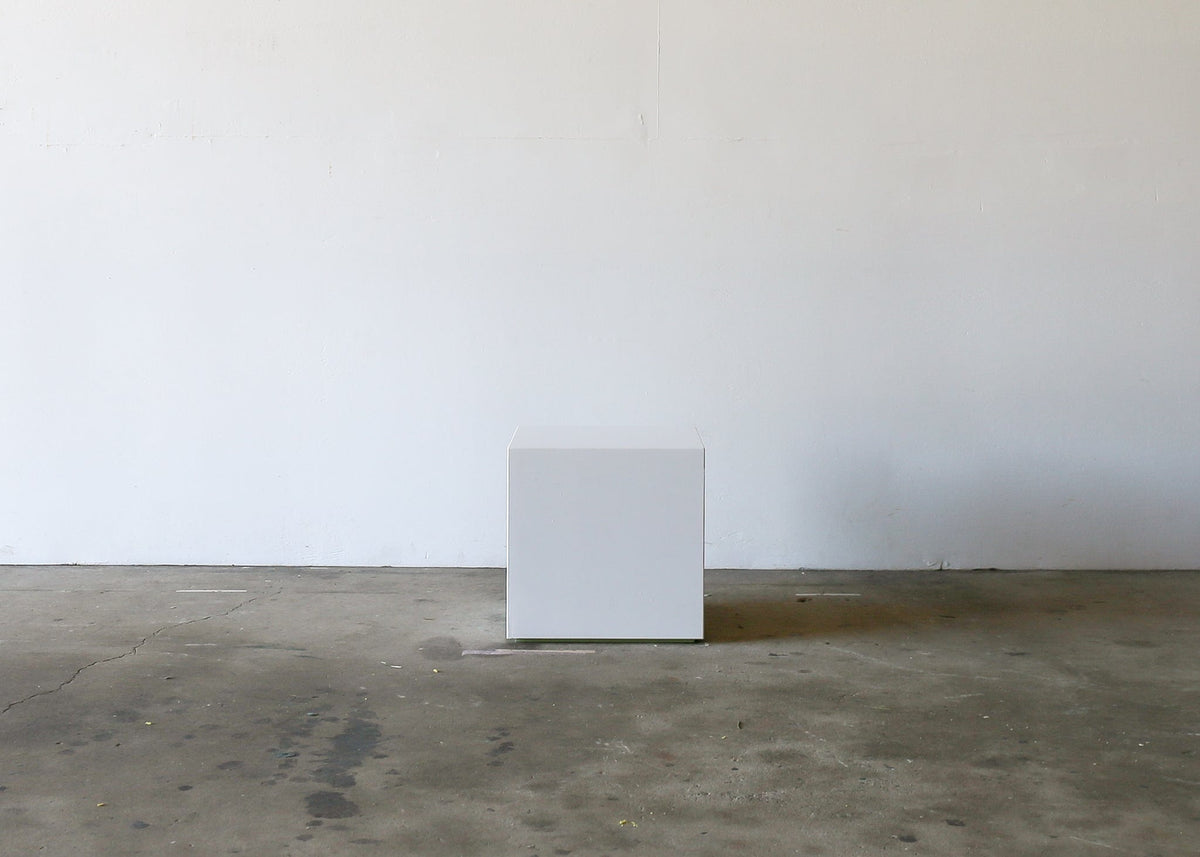 BW Plinth - 450mm H - WHITE - PLINTH HIRE SYDNEY REGION - TIMBERMILL