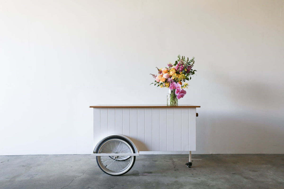 BANJO Cart - White (SOLID UNIT) - BAR & CART HIRE SYDNEY REGION ...
