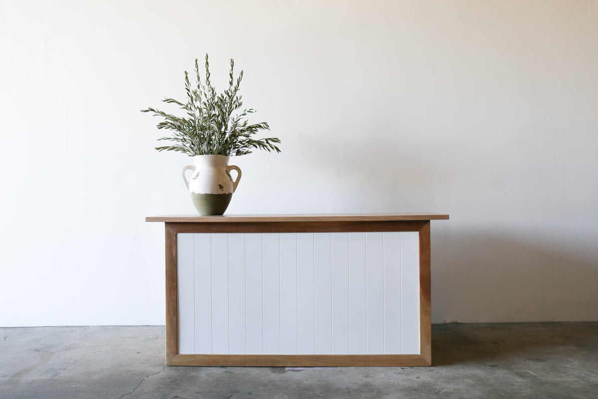 APEROL Bar - WHITE (FLAT PACK) - BAR & CART HIRE SYDNEY REGION - TIMBERMILL