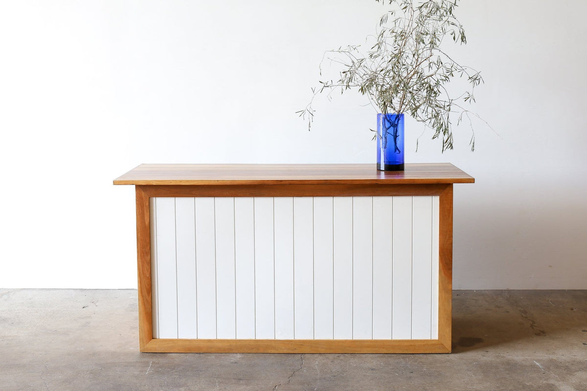 APEROL Bar - WHITE (FLAT PACK) - BAR & CART HIRE SYDNEY REGION - TIMBERMILL