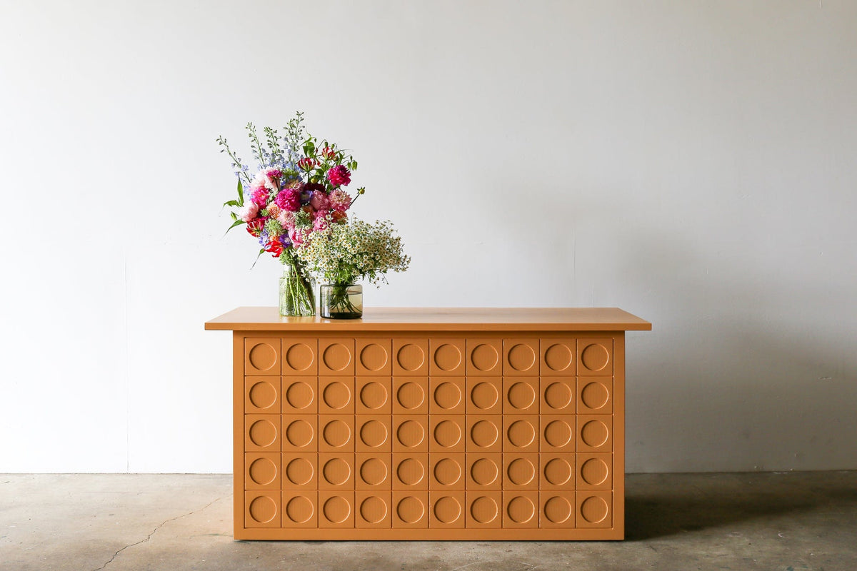 EASY BLOCK BAR - Mid Tan (FLAT PACK) BAR & CART HIRE SYDNEY REGION ...