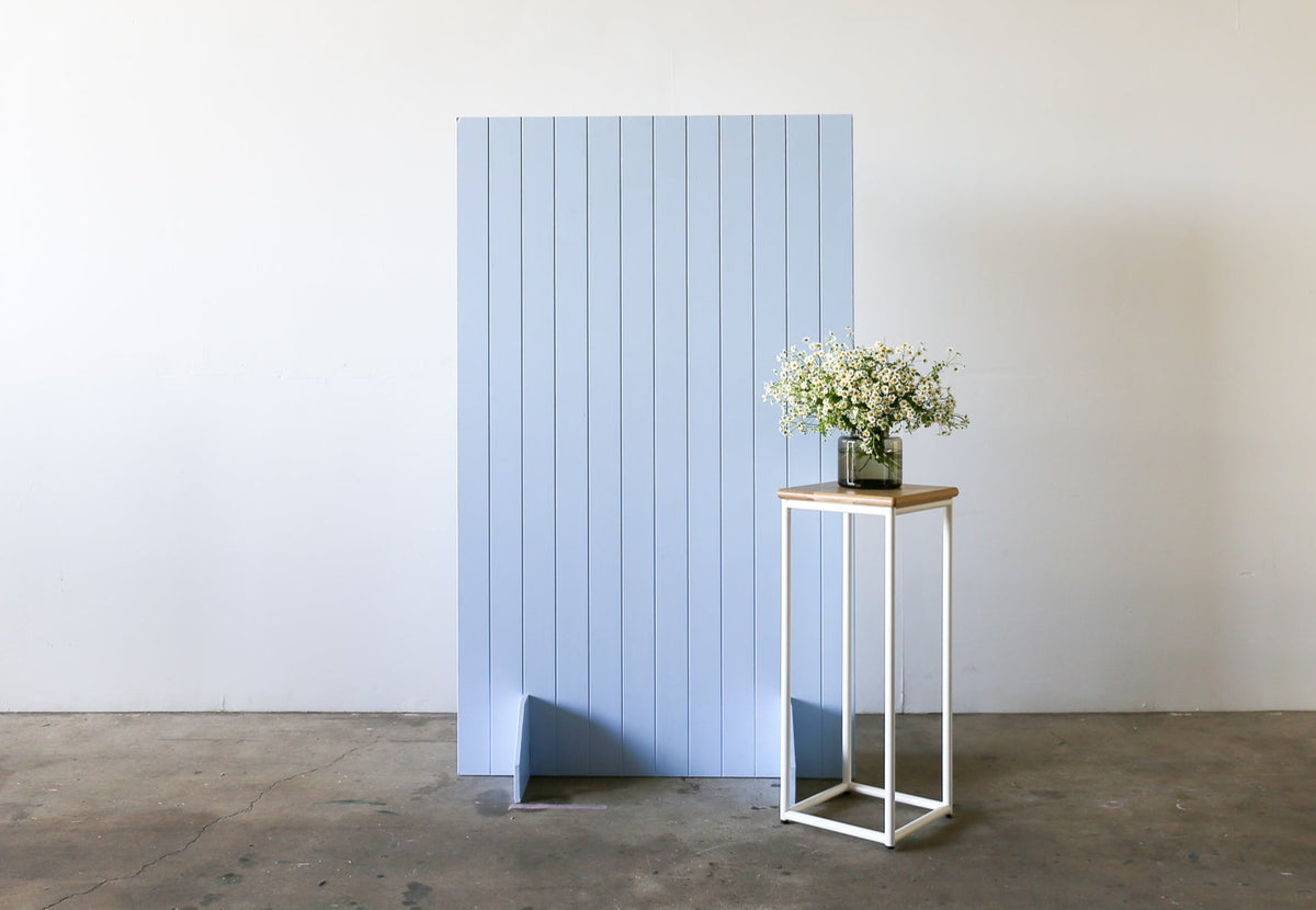 PANEL BEATER Wall Unit - POWDER BLUE | STRUCTURE, SHELVING, WALL HIRE ...