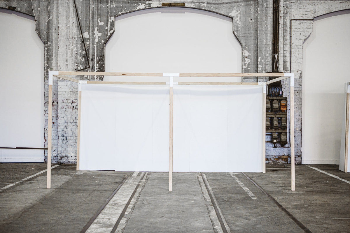 Back Wall Flat | 1m Panels | STRUCTURE, SHELVING, WALL HIRE SYDNEY ...