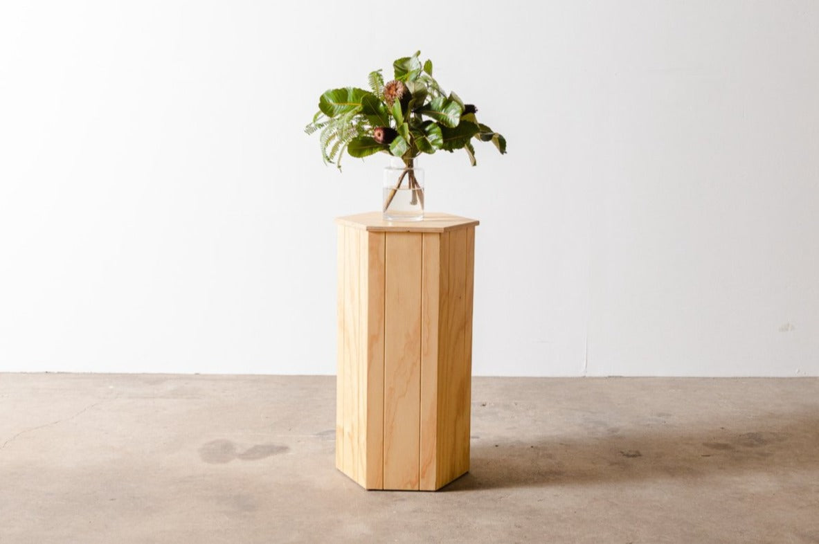 SC Plywood Plinth - HEXAGONAL 750mm H - PLINTH HIRE SYDNEY REGION ...
